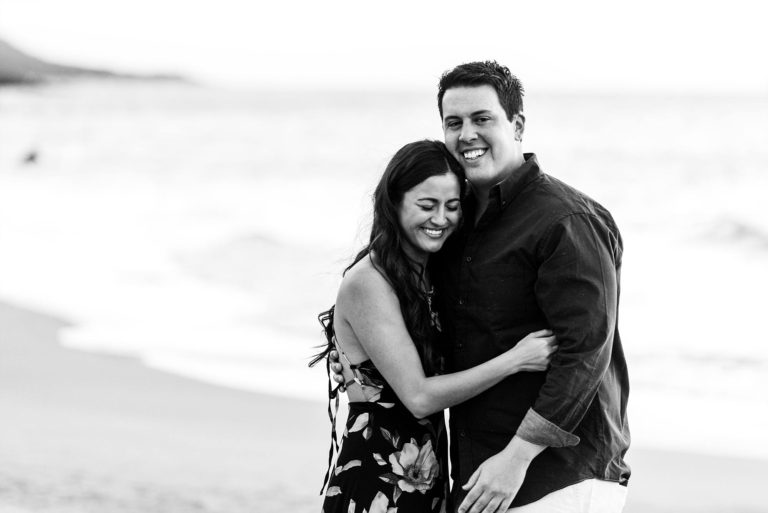 Romantic Beach Walk Proposal | Ryan + Tiffanee - Engaged on Maui ...