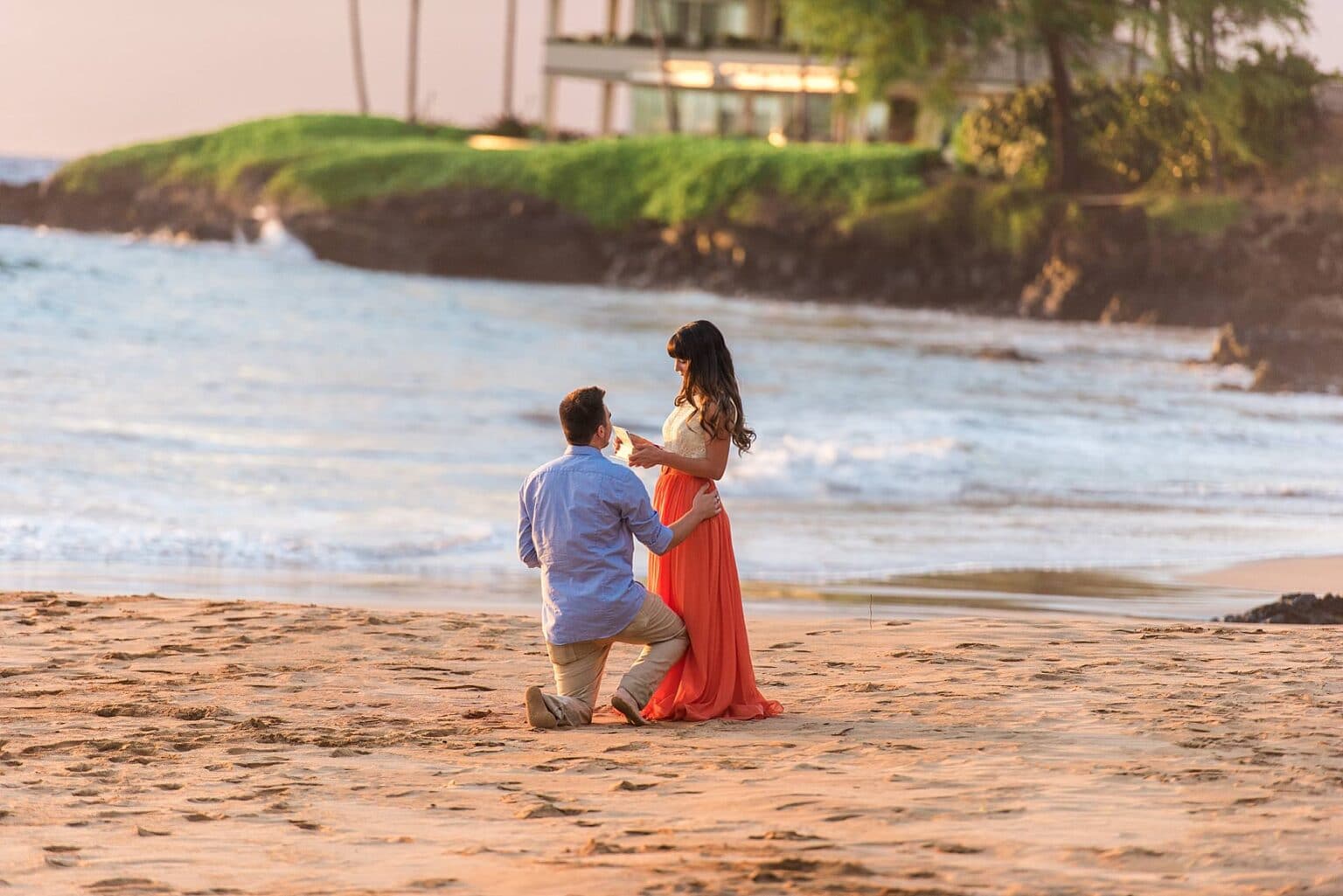 Maui Proposal on Wailea Beach | Proposal Photographer Maui, Hawaii